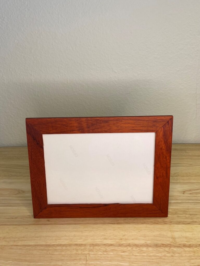 Wood + clamps: Handcrafted Hardwood Picture Frames - Cascade Mountain Woodworking