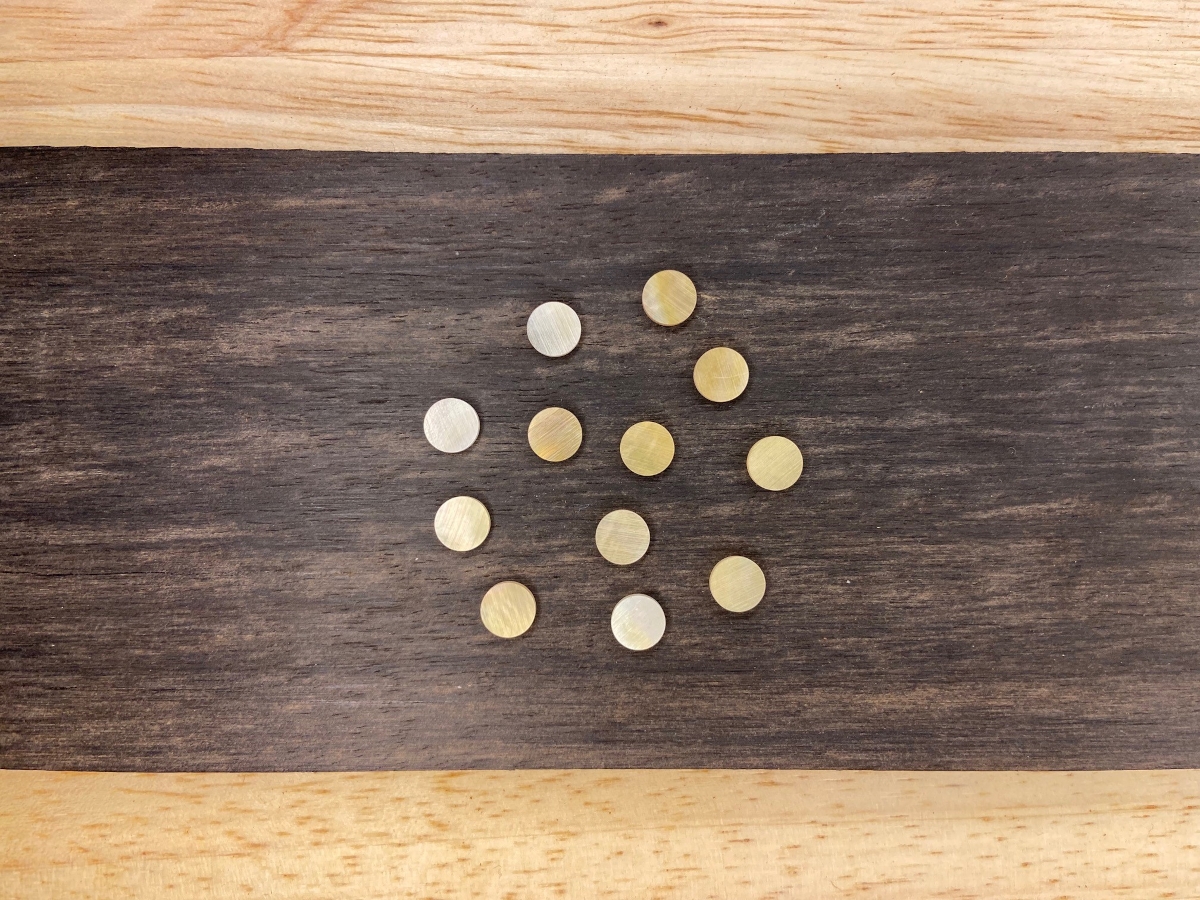 Wood + clamps: Natural Shell Inlays - Cascade Mountain Woodworking