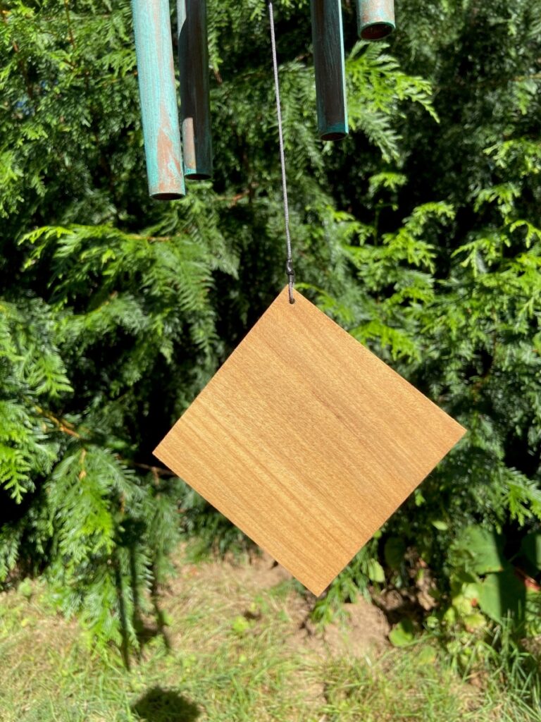 Rustic Aged Copper Wind Chimes - Cascade Mountain Woodworking