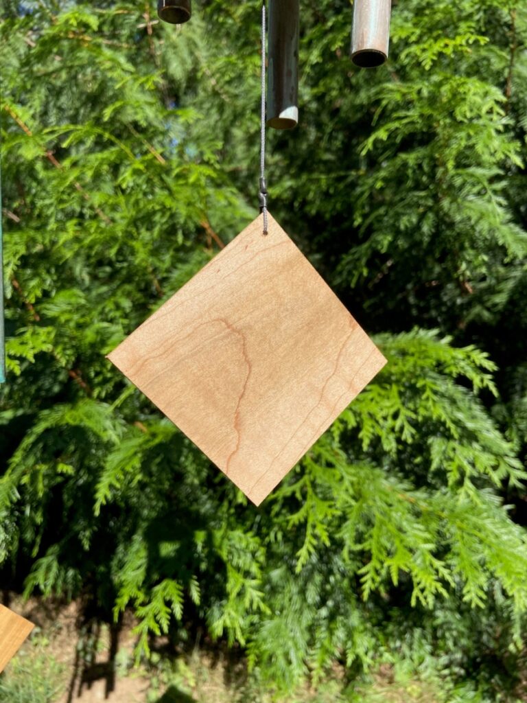 Rustic Aged Copper Wind Chimes - Cascade Mountain Woodworking